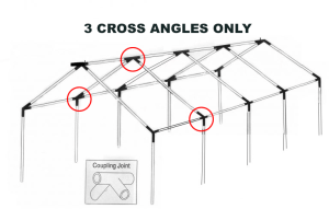 Wall Tent Angle Kit - Davis Tent