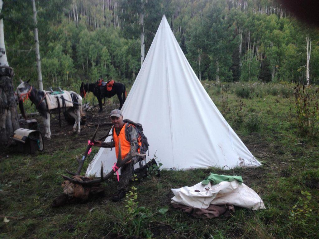 Single Pole Tent | Cowboy Tepee | Range Tepee | Davis Tent