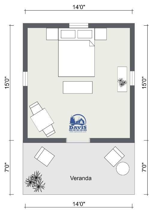 Glamping Tents For Sale | Luxury Canvas Tents - Davis Tent